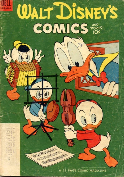 Walt Disney's Comics and Stories 163 | Disney Comics Wiki | Fandom
