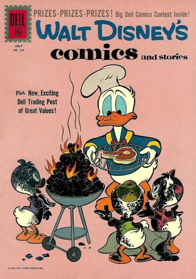 Walt Disney's Comics and Stories 250 | Disney Comics Wiki | Fandom