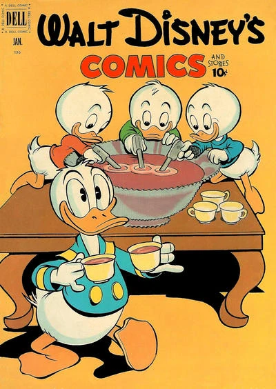 Walt Disney's Comics and Stories 136 | Disney Comics Wiki | Fandom