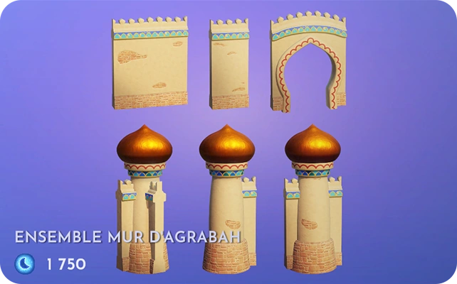 Ensemble mur d'Agrabah | Wiki Disney Dreamlight Valley FR | Fandom