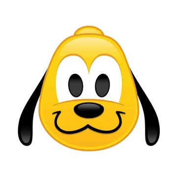 Pluto Disney Face