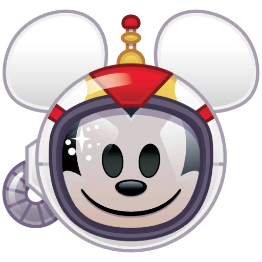 Mickey Mouse As A Astronaut
