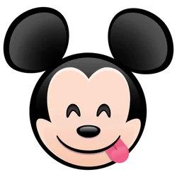 Mickey Mouse Face Wink