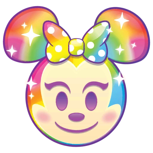 Rainbow Minnie | Disney Emoji Blitz Wiki | Fandom