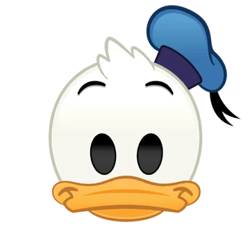 Donald Duck Face Png