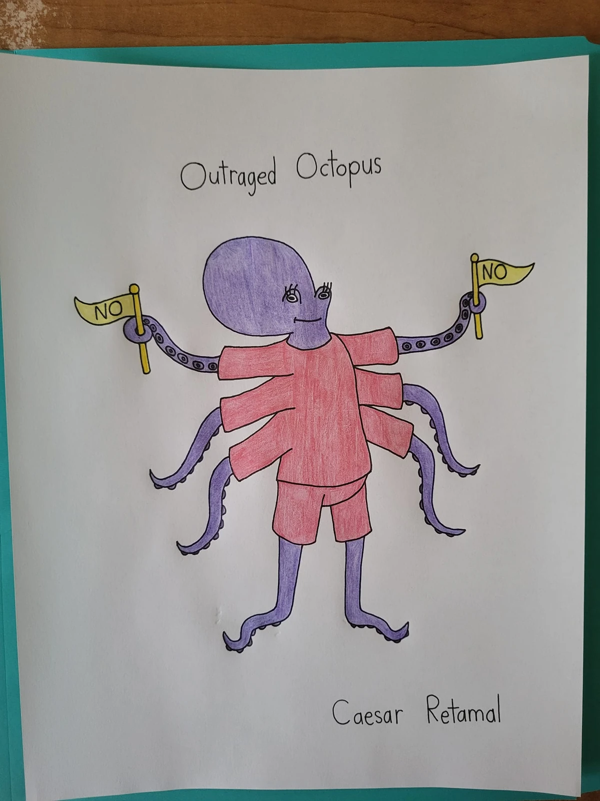 Outraged Octopus | Disney Fanon Wiki | Fandom