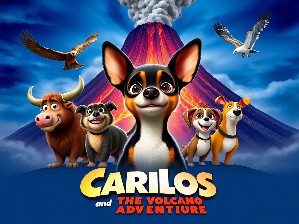 Carlos and the Volcano Adventure | Disney Fanon Wiki | Fandom