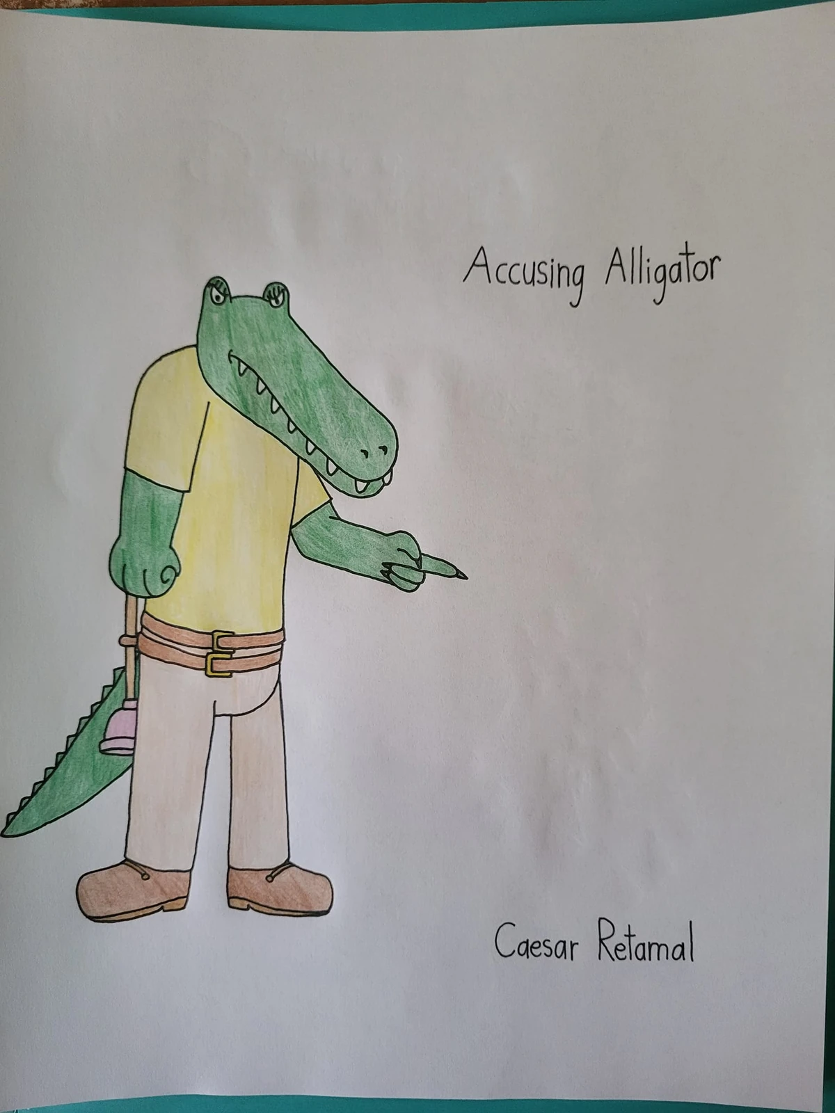 Accusing Alligator | Disney Fanon Wiki | Fandom