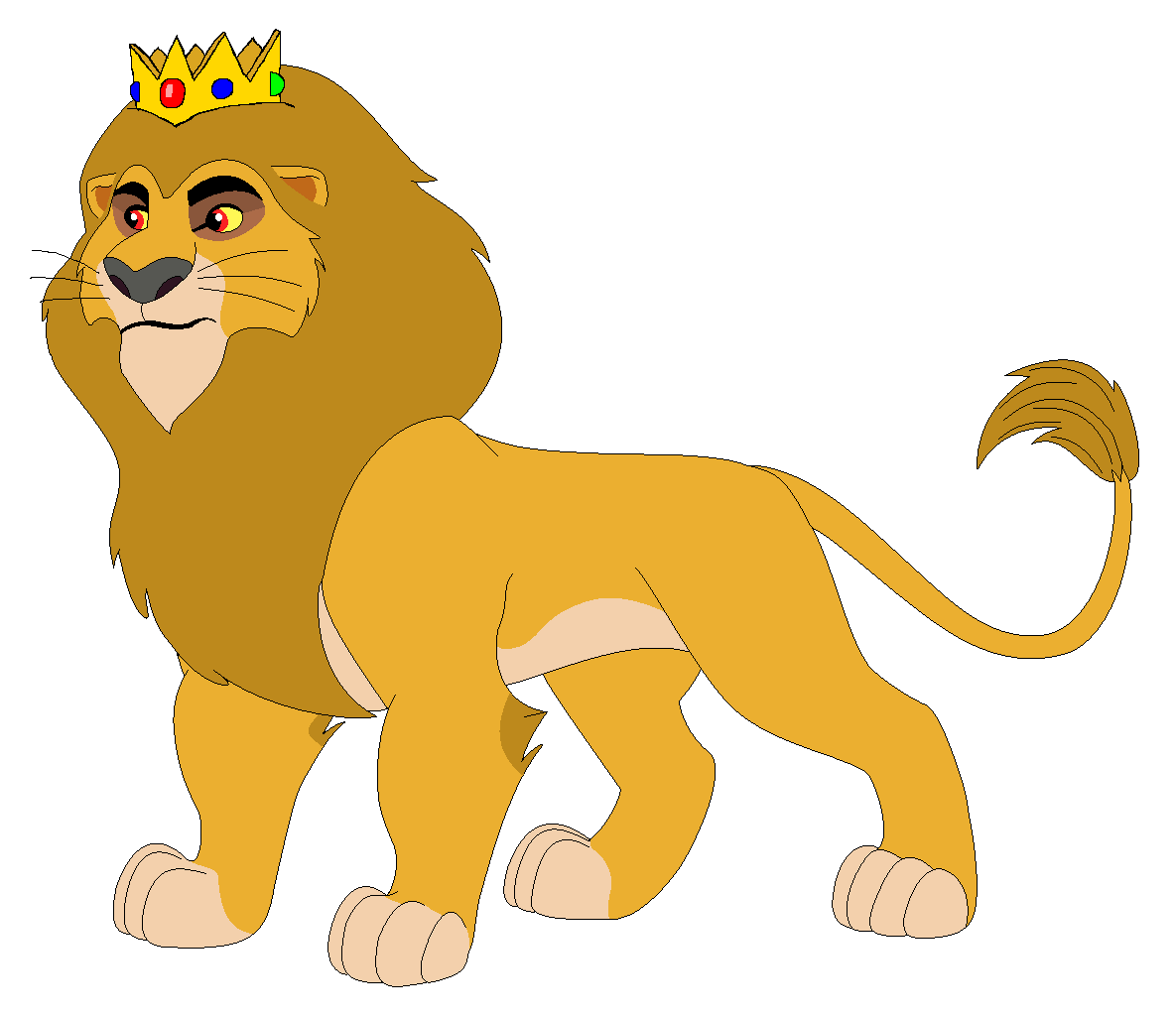 Aslan (KingLeonLionheart's version) | Disney Fanon Wiki | Fandom