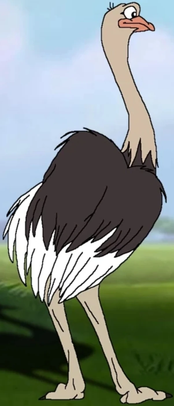 Plimpton the ostrich | Disney Fanon Wiki | Fandom