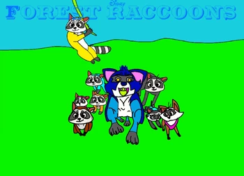 Forest raccoons | Disney Fanon Wiki | Fandom