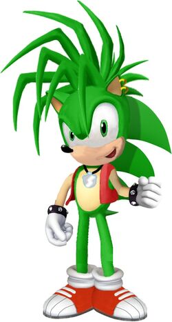Manic The Hedgehog 3d