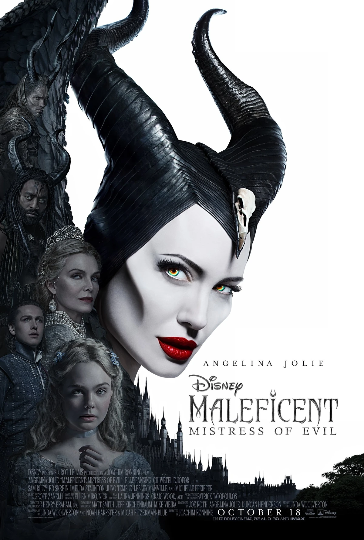 how to draw maleficent mistress of evil