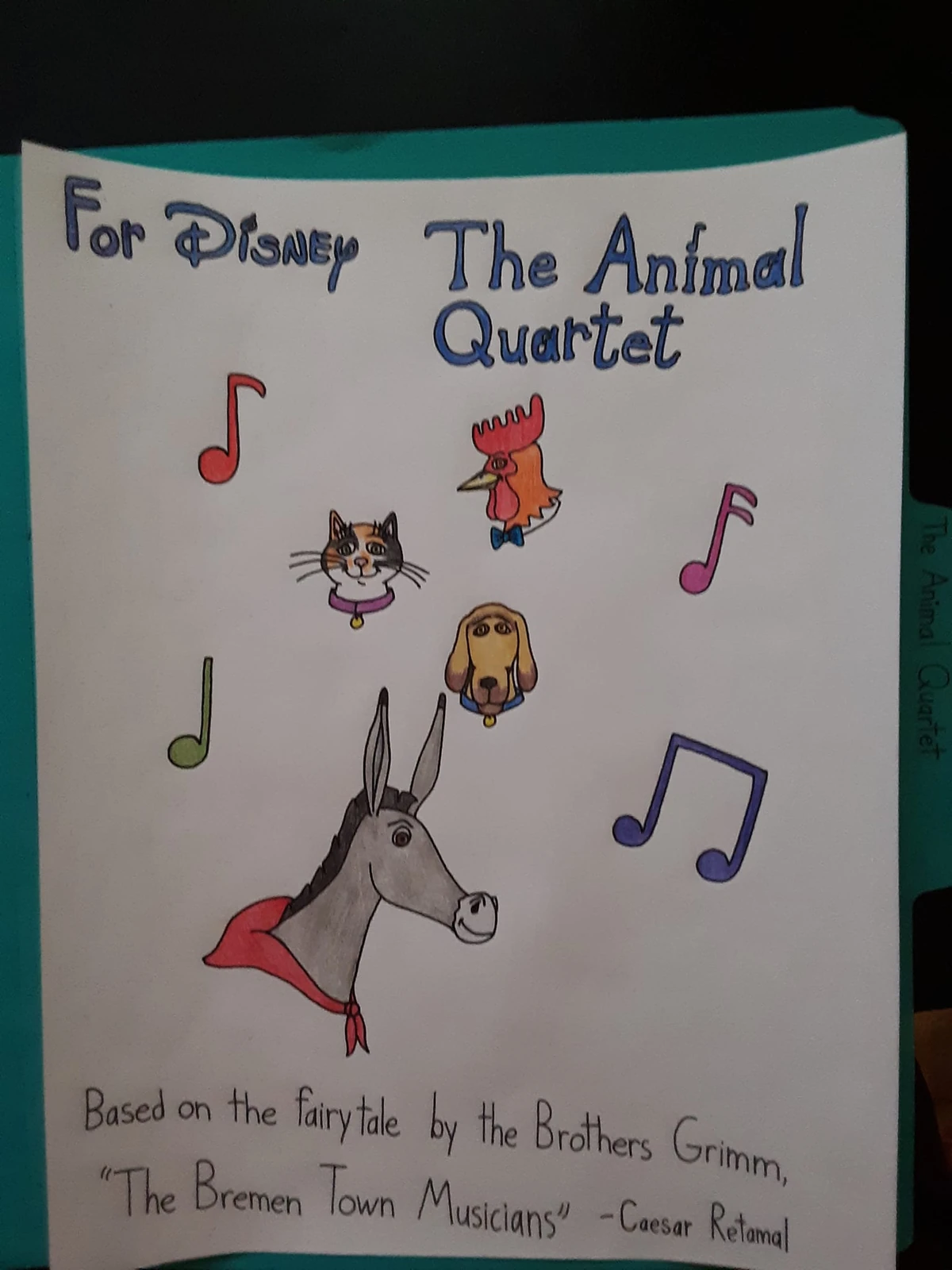 The Animal Quartet | Disney Fanon Wiki | Fandom
