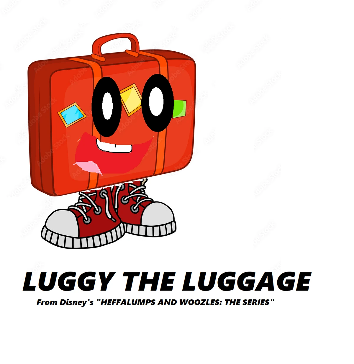 Luggy the Luggage | Disney Fanon Wiki | Fandom