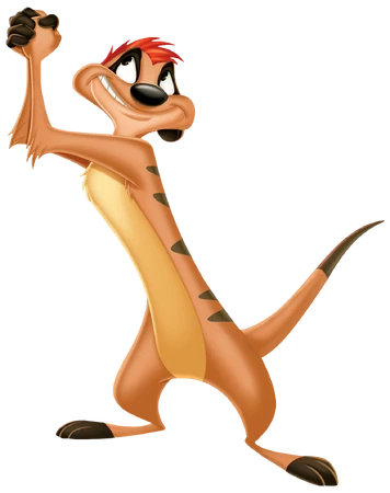 Oceans 12 Night Fox Character Clipart