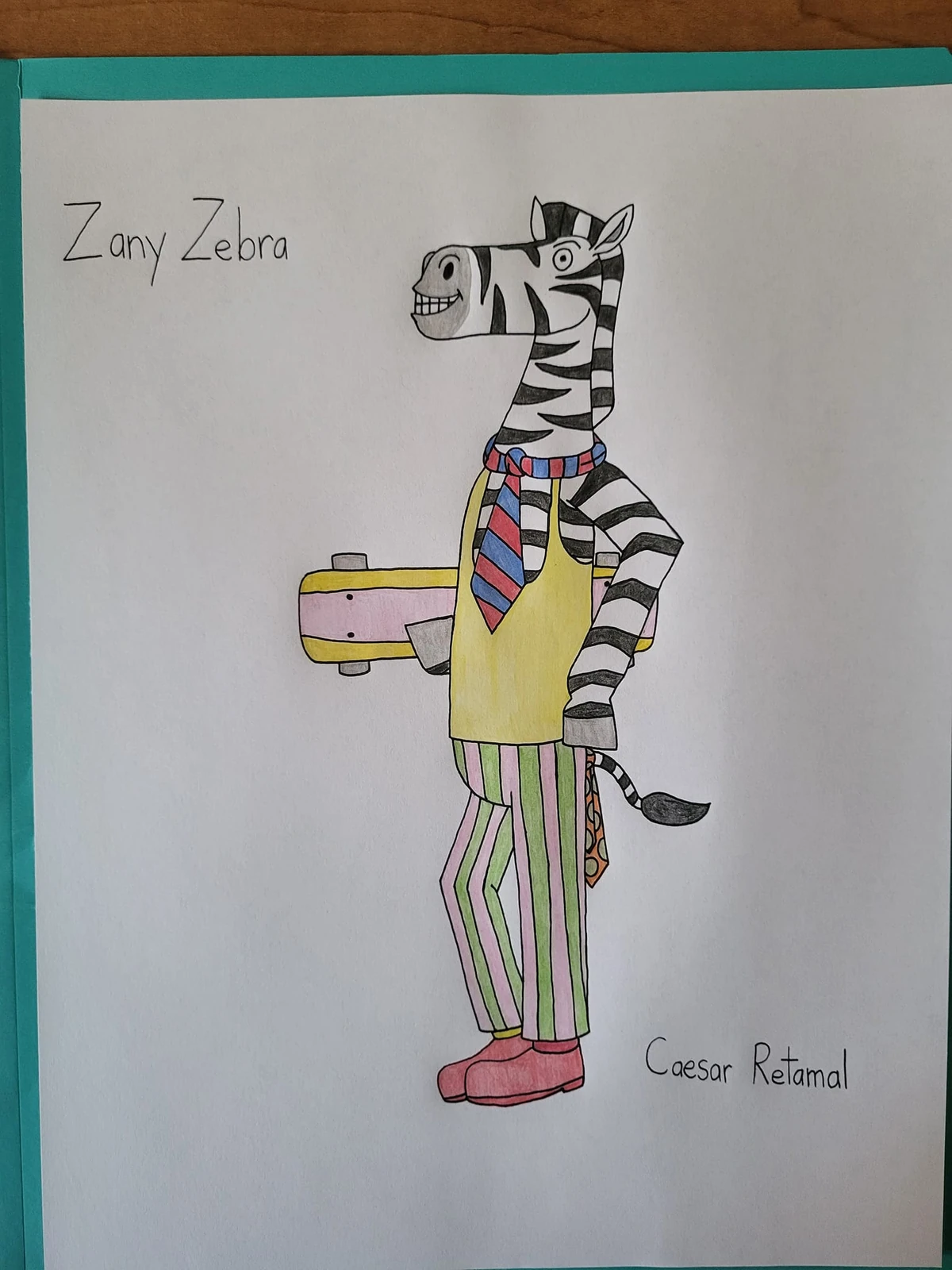 Zany Zebra | Disney Fanon Wiki | Fandom