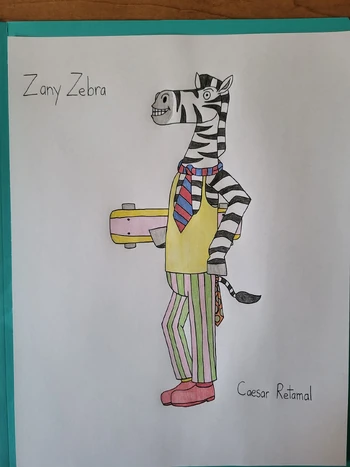Zany Zebra | Disney Fanon Wiki | Fandom