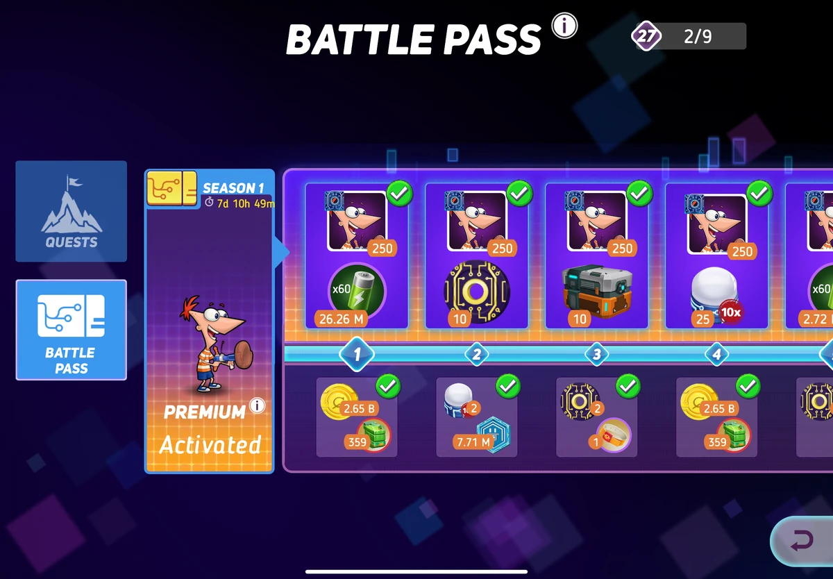 Battle Pass | Disney Heroes: Battle Mode Wiki | Fandom