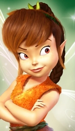 Tinkerbell With Brown Hair