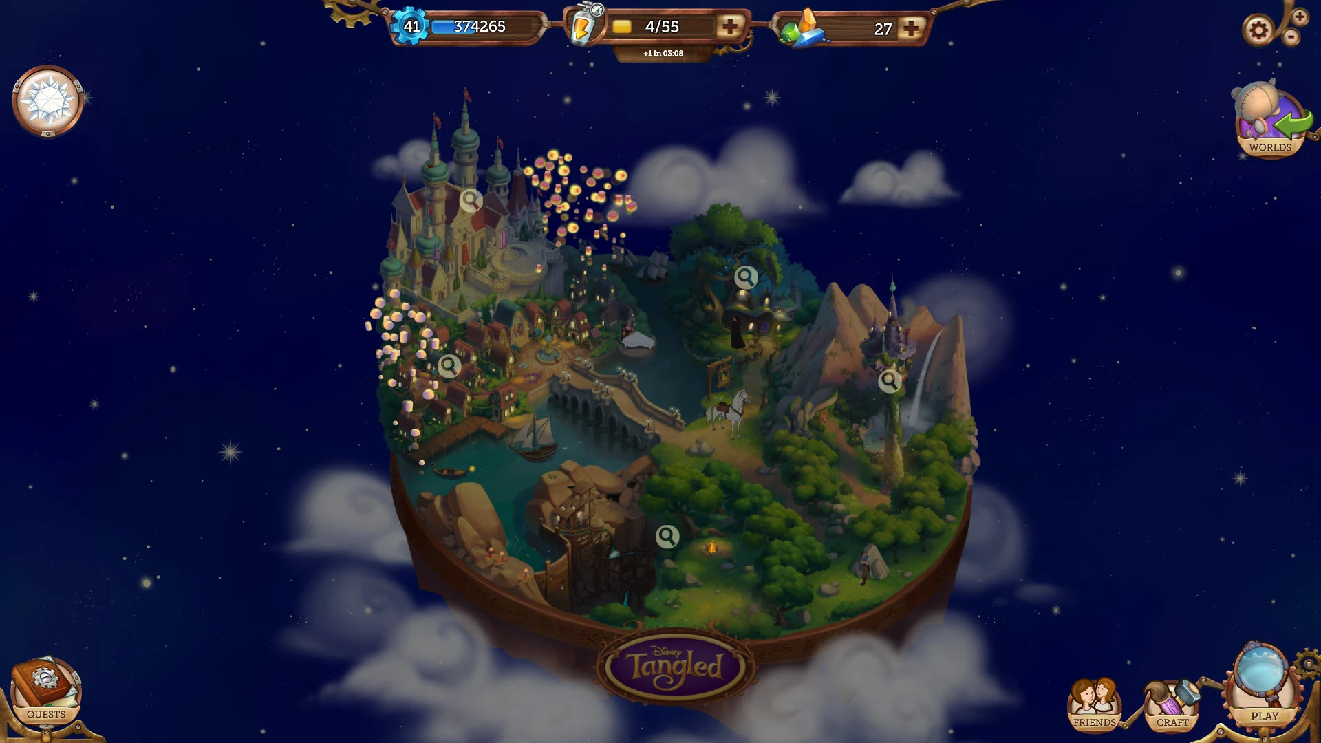 Hidden Disney Characters In Tangled