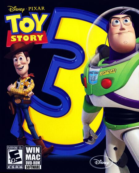 Toy Story 3 Dvd Cover Art