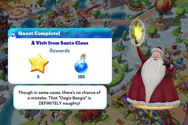 A Visit from Santa Claus | Disney Magic Kingdoms Wiki | Fandom