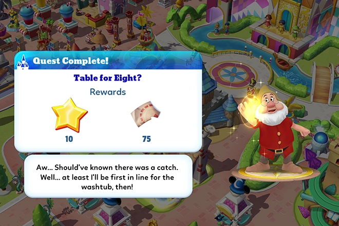 Table for Eight? | Disney Magic Kingdoms Wiki | Fandom