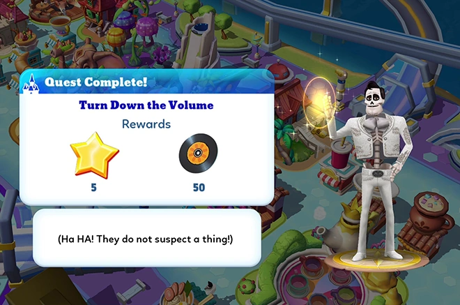 Turn Down the Volume | Disney Magic Kingdoms Wiki | Fandom