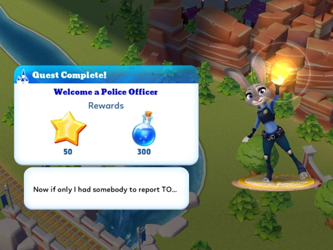 Welcome a Police Officer | Disney Magic Kingdoms Wiki | Fandom