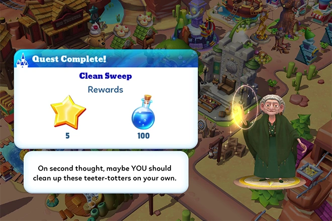 Clean Sweep | Disney Magic Kingdoms Wiki | Fandom