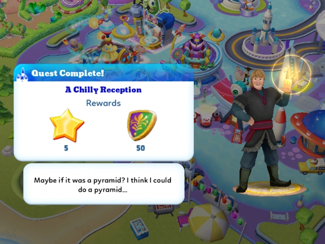 A Chilly Reception | Disney Magic Kingdoms Wiki | Fandom