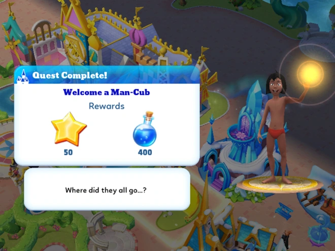 Welcome a Man-Cub | Disney Magic Kingdoms Wiki | Fandom