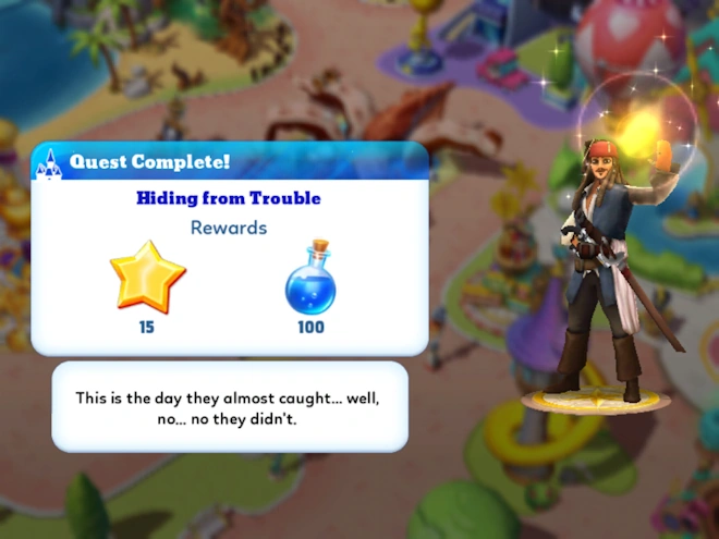 Hiding from Trouble | Disney Magic Kingdoms Wiki | Fandom