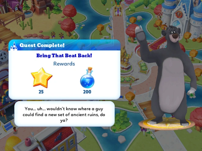 Bring That Beat Back! | Disney Magic Kingdoms Wiki | Fandom