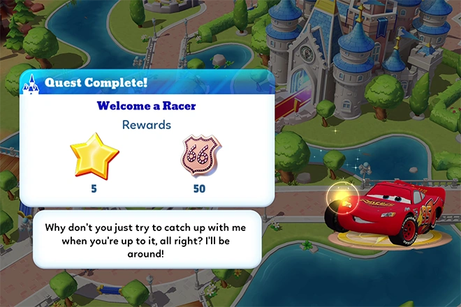 Welcome a Racer | Disney Magic Kingdoms Wiki | Fandom
