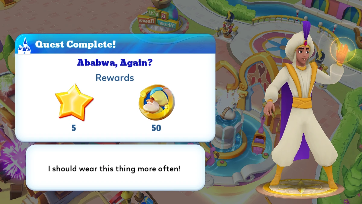 Ababwa, Again? | Disney Magic Kingdoms Wiki | Fandom