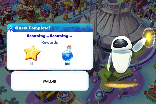 Scanning... Scanning... | Disney Magic Kingdoms Wiki | Fandom