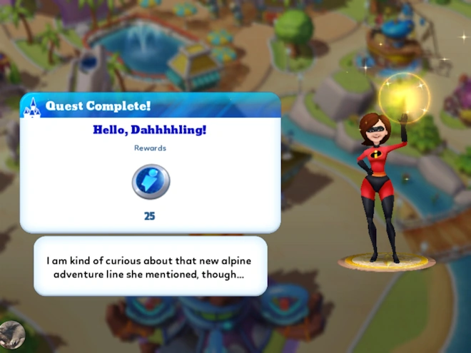 Hello, Dahhhhling! | Disney Magic Kingdoms Wiki | Fandom