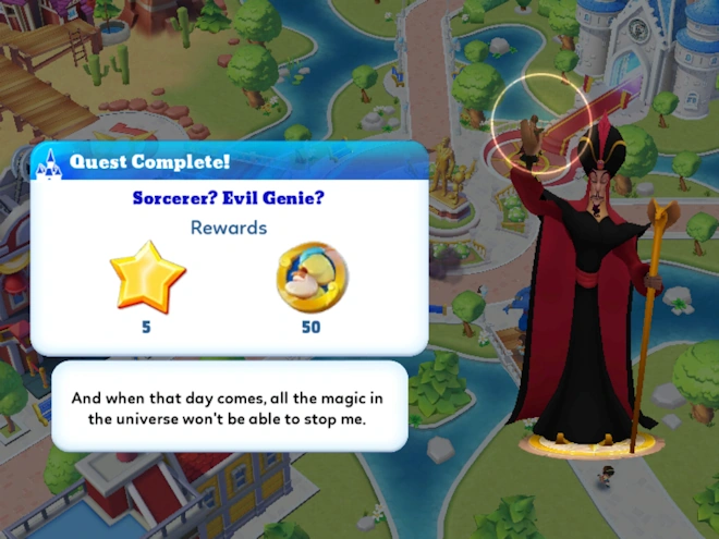 Sorcerer? Evil Genie? | Disney Magic Kingdoms Wiki | Fandom