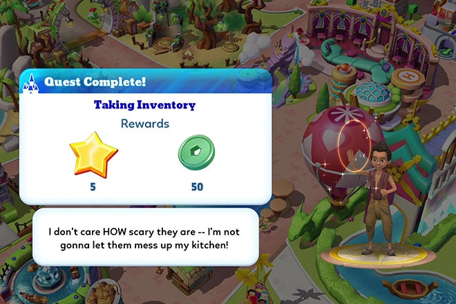 Taking Inventory | Disney Magic Kingdoms Wiki | Fandom