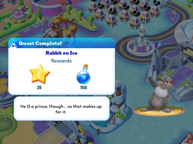 Rabbit on Ice | Disney Magic Kingdoms Wiki | Fandom