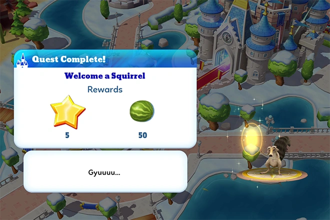 Welcome a Squirrel | Disney Magic Kingdoms Wiki | Fandom