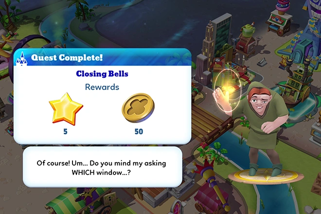 Closing Bells | Disney Magic Kingdoms Wiki | Fandom