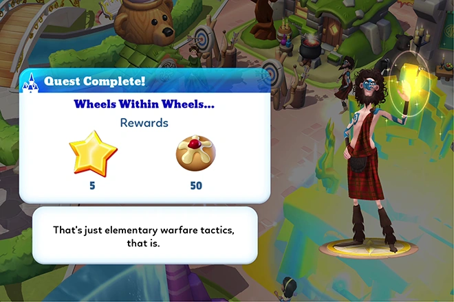 Wheels Within Wheels... | Disney Magic Kingdoms Wiki | Fandom