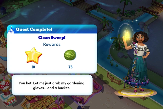Clean Sweep! | Disney Magic Kingdoms Wiki | Fandom