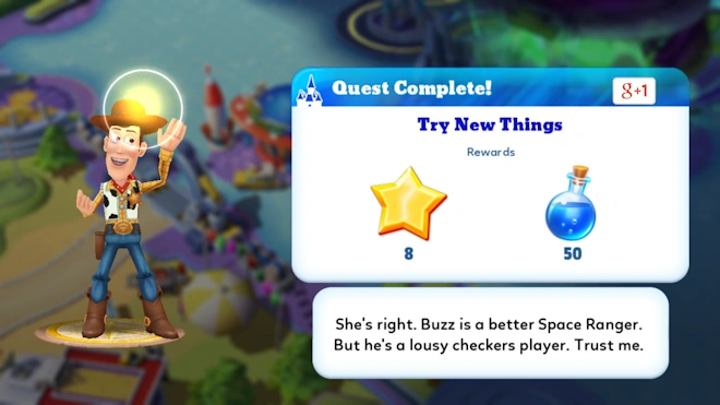 Try New Things | Disney Magic Kingdoms Wiki | Fandom