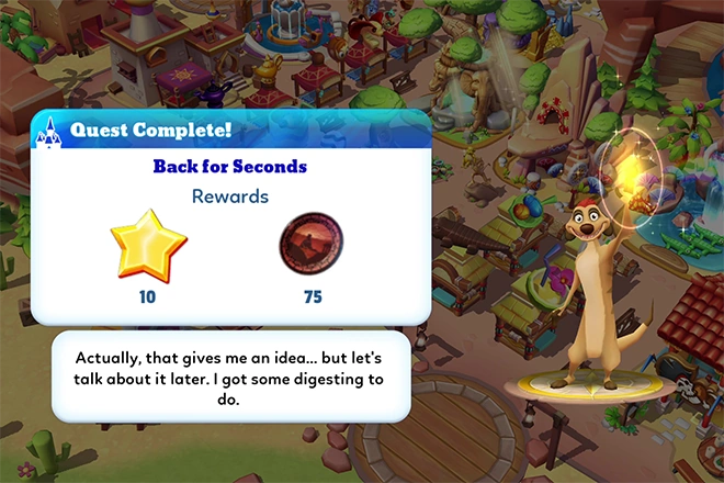 Back for Seconds | Disney Magic Kingdoms Wiki | Fandom