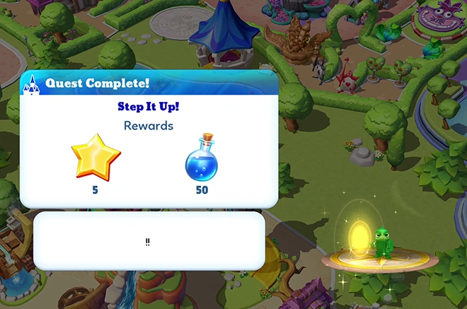 Step It Up! | Disney Magic Kingdoms Wiki | Fandom