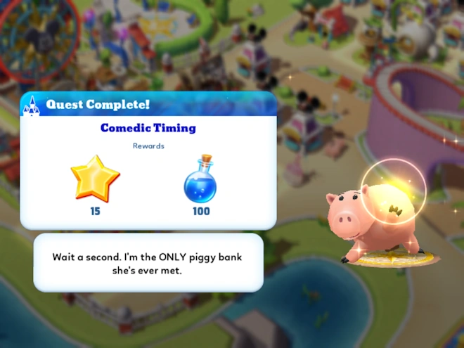 Comedic Timing | Disney Magic Kingdoms Wiki | Fandom